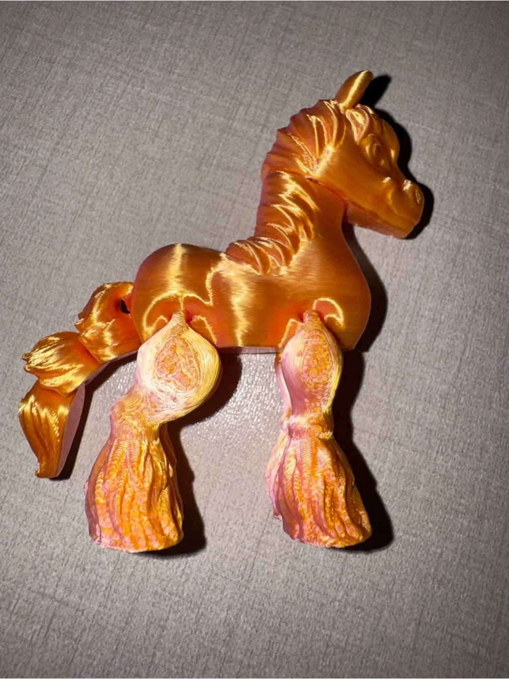 Toys | 3d Printed Horse With Moveable Parts | Poshmark